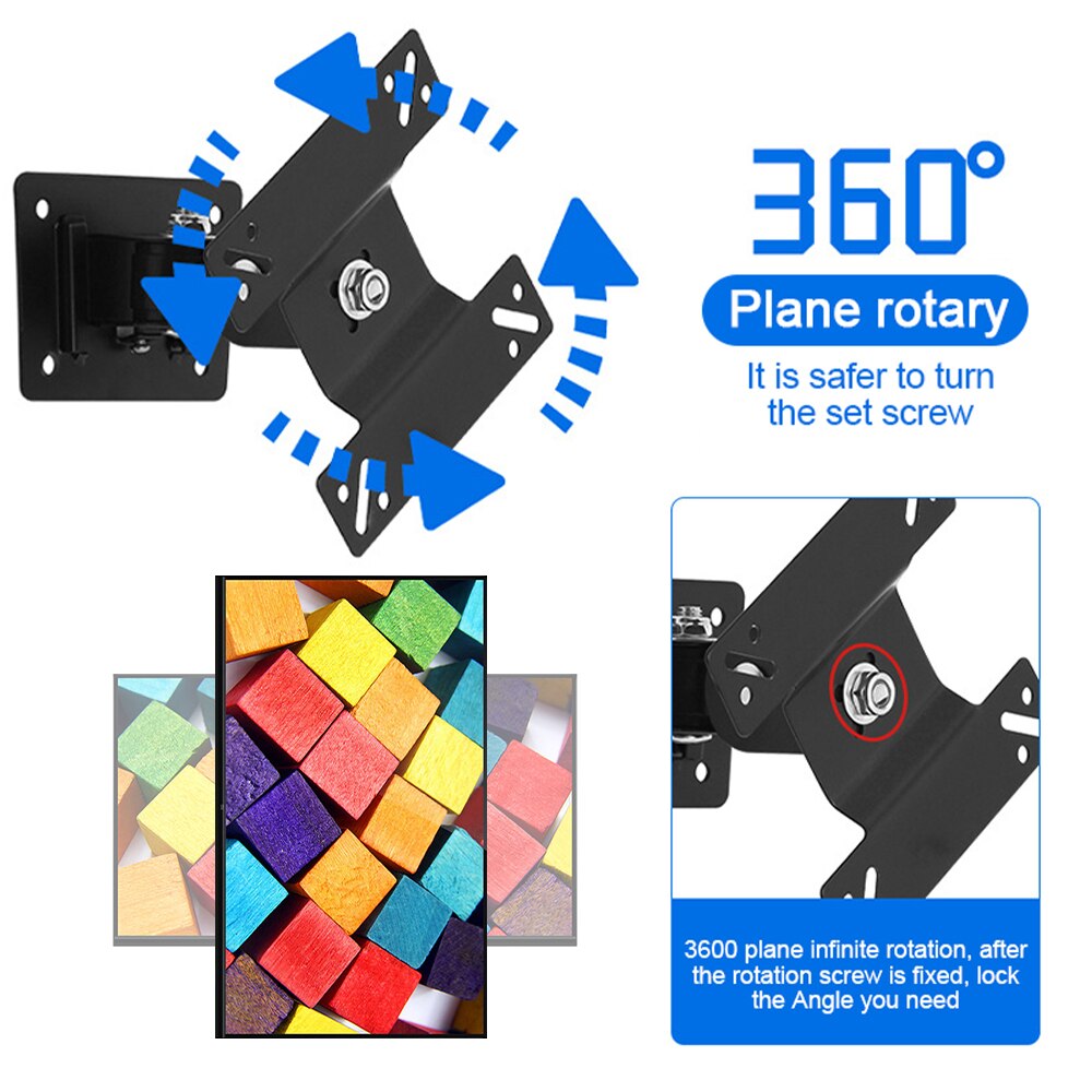TV Wall Mounting Set Plane 360 Degree Rotation Wal... – Vicedeal
