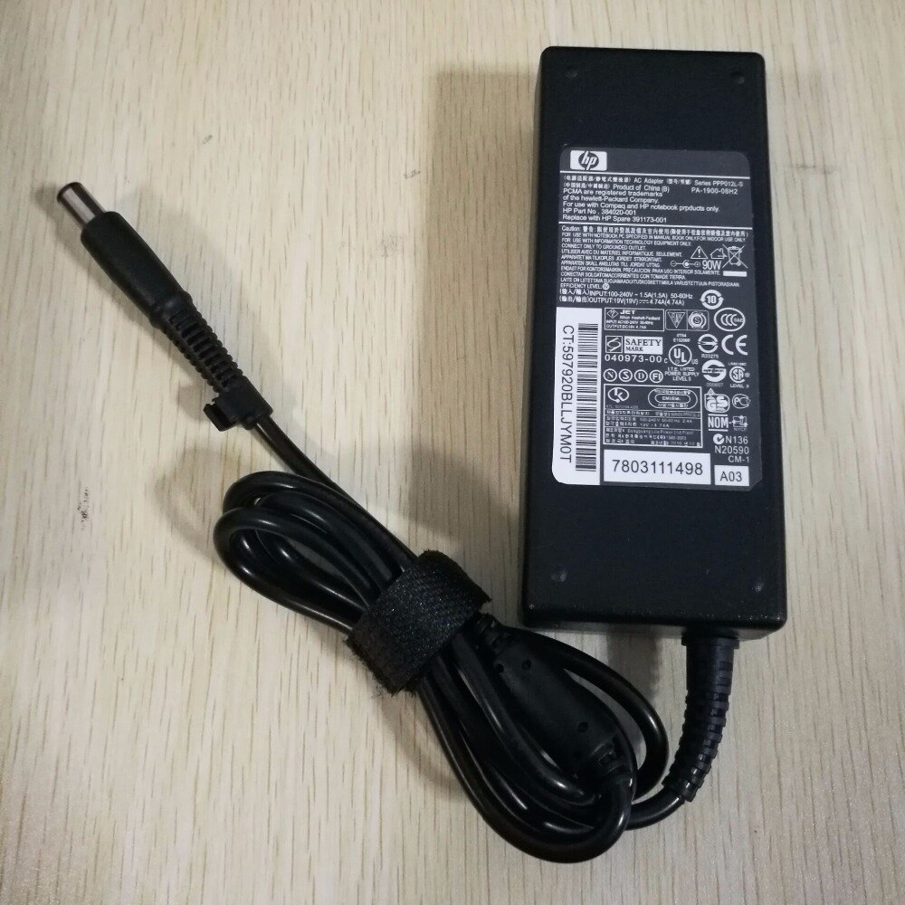19V 4.74A 7.4*5.0mm 90W Laptop AC Power Supply Ada... – Grandado