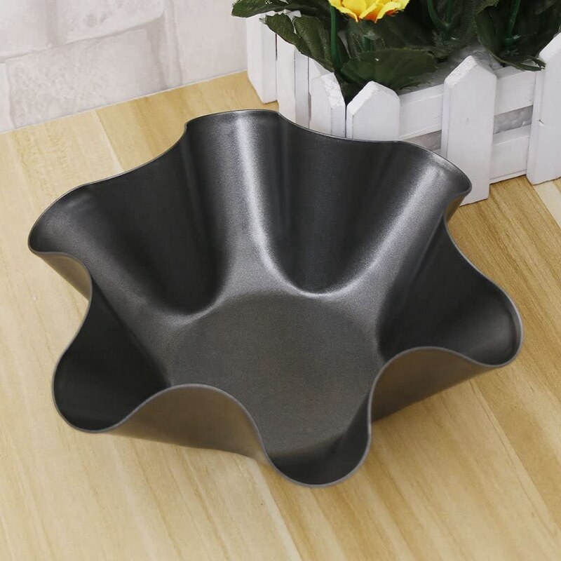 Large Non-Stick Fluted Tortilla Shell Pans Taco Sa... – Vicedeal