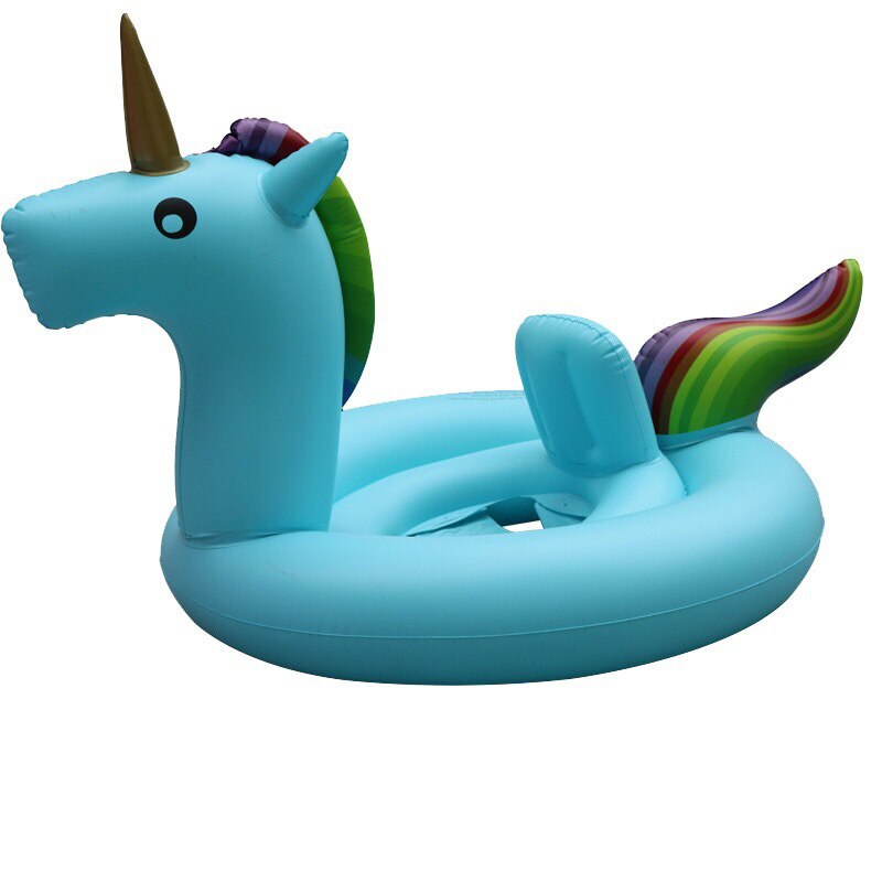 Pool Float Baby Swim Ring Flamingo Unicorn Pool Fl... – Grandado