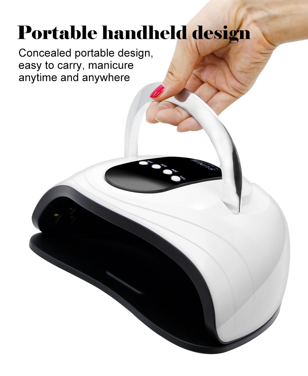 Lke Uv Led Lamp Zon X Nail Lamp 120W Nagels Droger... – Grandado