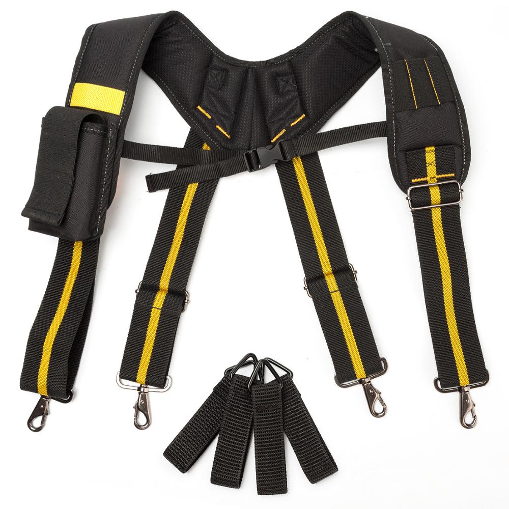 X Type Padded Heavy Duty Braces Suspenders Men Wor... – Grandado