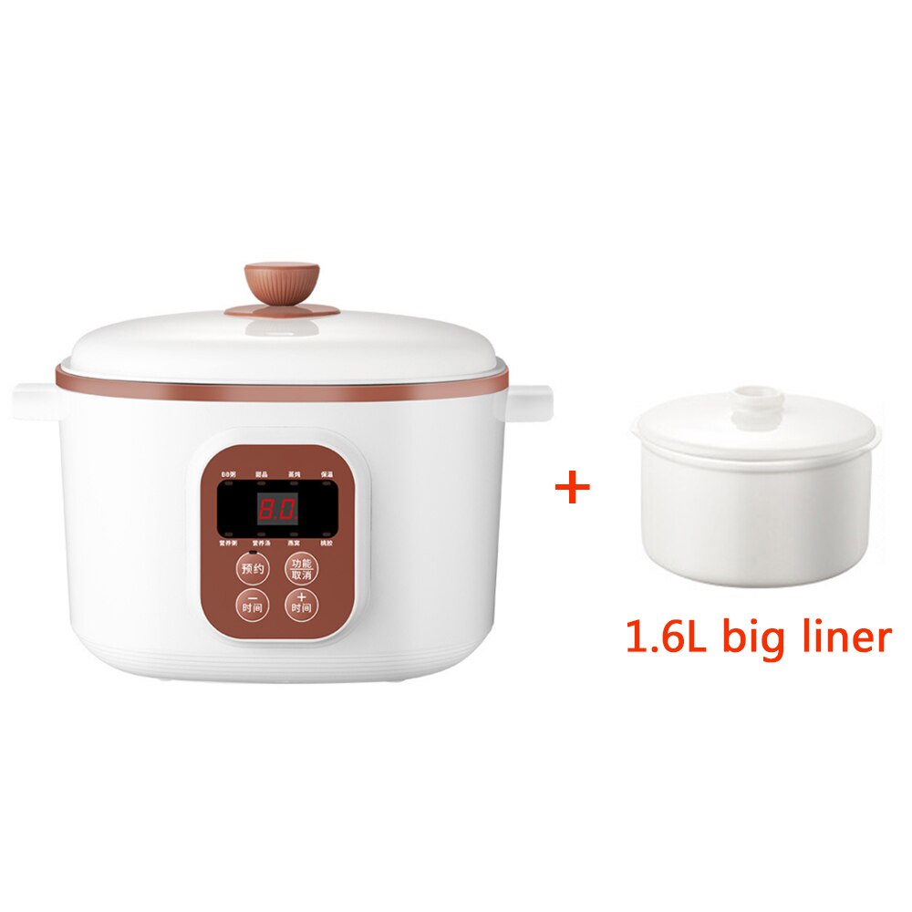 DMWD Household Electric Slow Cooker Stew Pot Food ... – Grandado