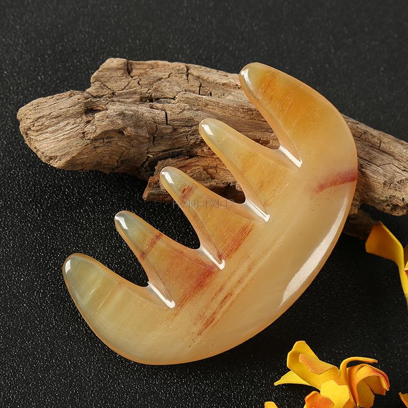 1Pc Sloop Massage Kam Vijf-Tand Duurzaam Natuurlij... – Vicedeal