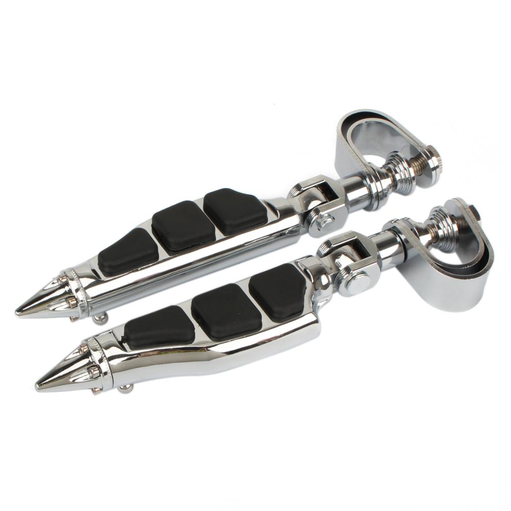 1.25'' Motorcycle Footrest Clamp Mount Highway Peg... – Grandado