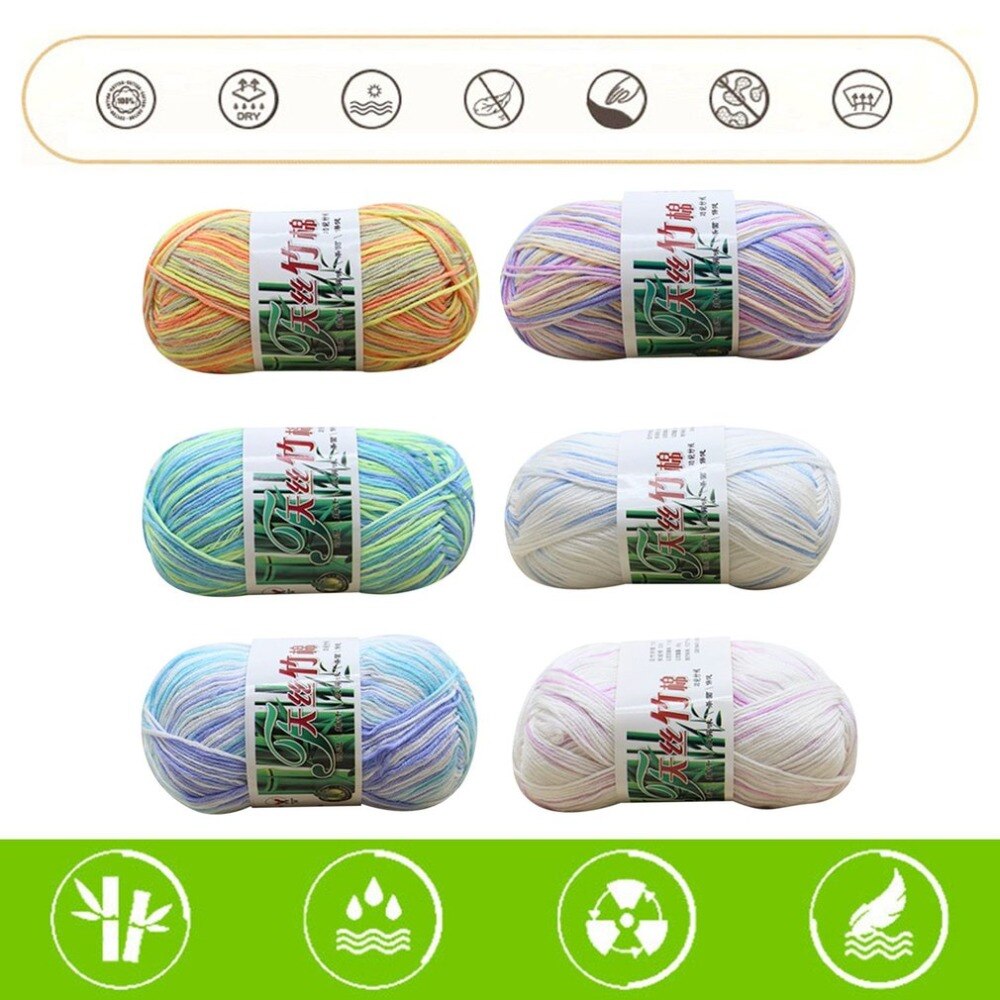 Soft Tencel Yarn Multi Strand Thread Hand Knitting... – Grandado