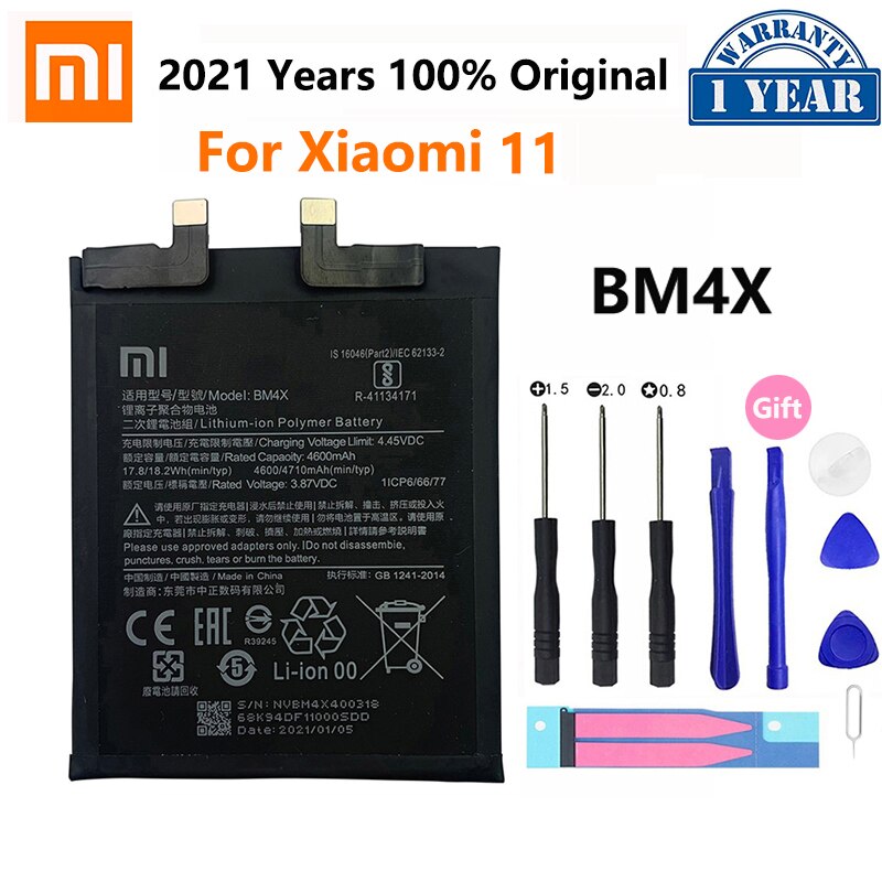 100% originale xiao mi bm4x 4710 mah telefonbatt... – Grandado