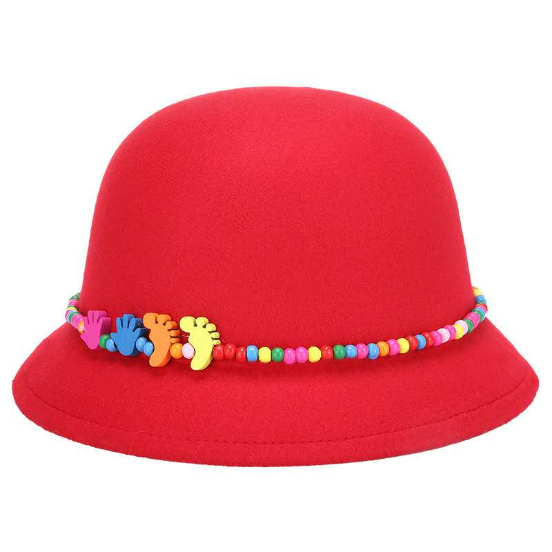 spring top hat wool sweet cute children's hat hat ... – Grandado