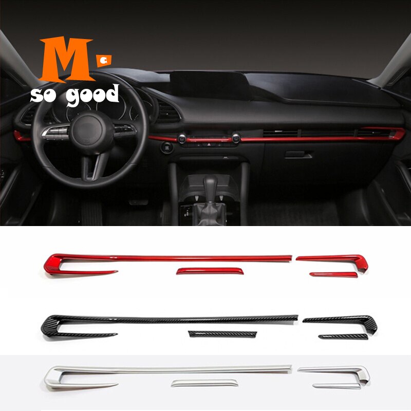 For Mazda 3 ABS Carbon Car Dashboard Air Condition... – Grandado