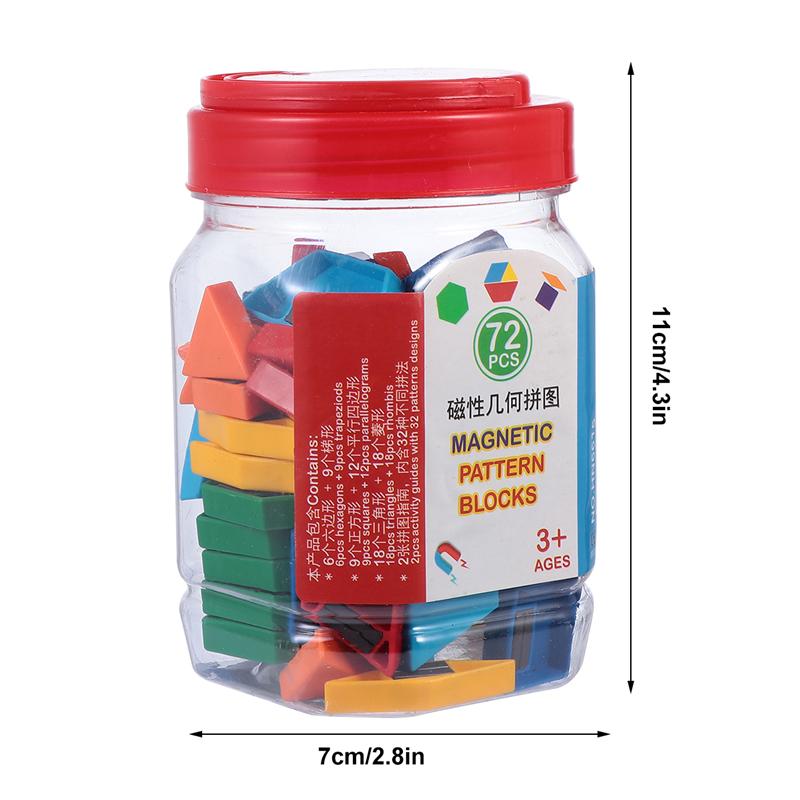 52/57/72pcs Letter Digital Geometric Model Magnet ... – Grandado