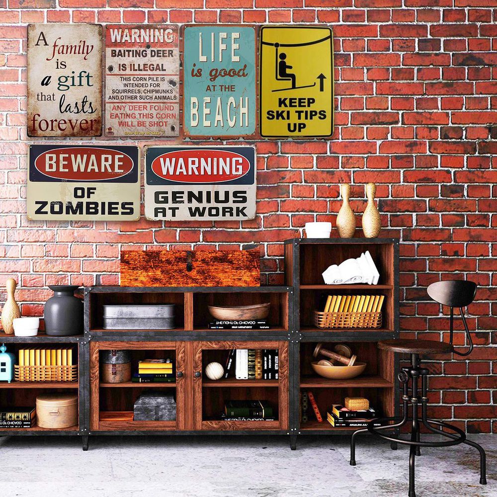 Face Mask Tin Sign Mask Required Social Distance S... – Grandado