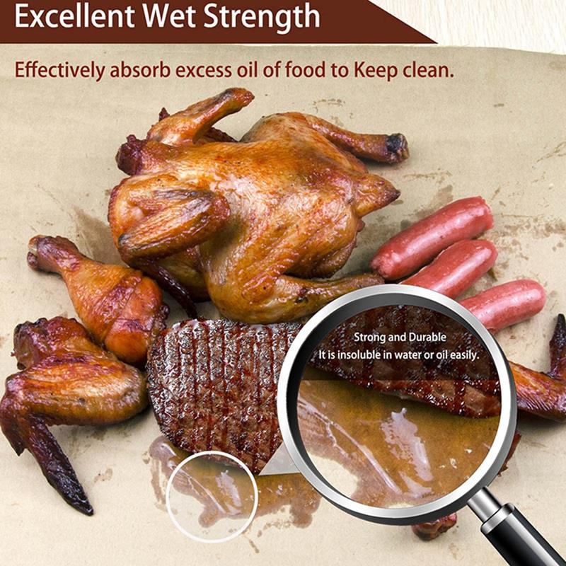 12inch 100 Feet Brown Kraft Butcher Paper Roll Nat... – Grandado