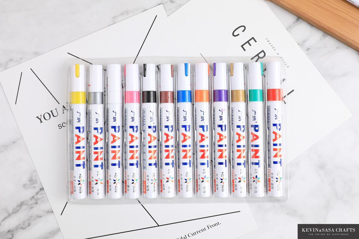 12Pcs/Set Paint Markers School Supplies Stationery... – Grandado