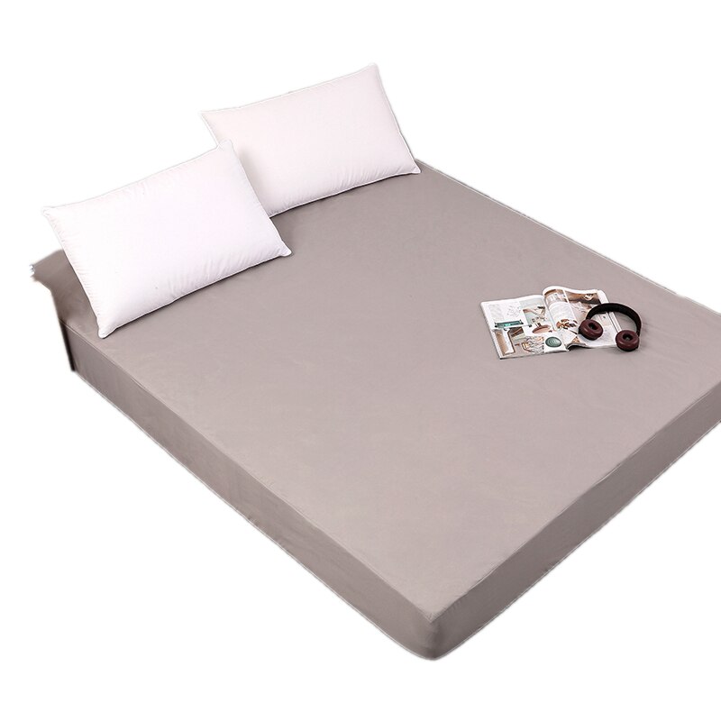 Gray&White Waterproof Mattress Protector Baby Fitt... – Grandado