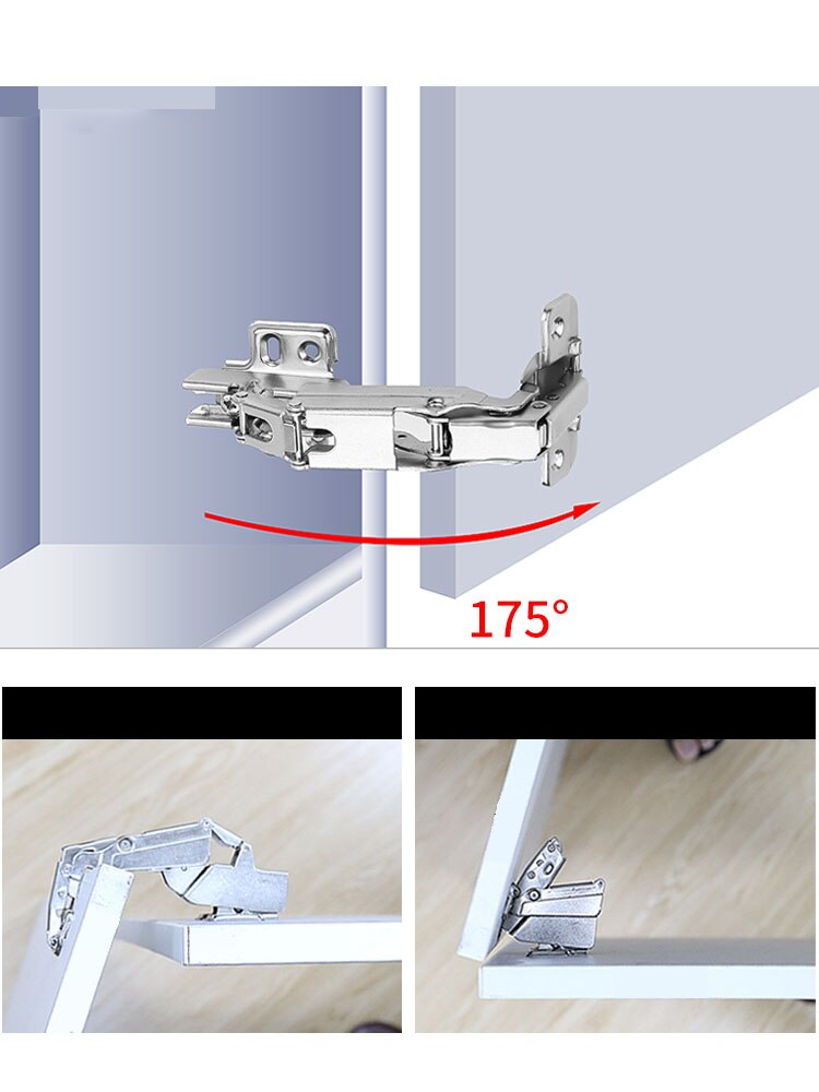 1PCS 175 Degrees Hinges Fixed Cabinet Cupboard Doo... – Grandado