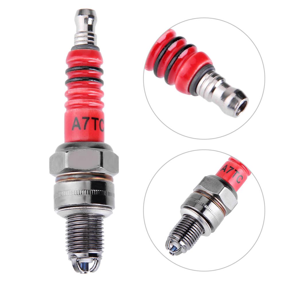 High Performance 3-Electrode Motorcycle Spark Plug... – Grandado