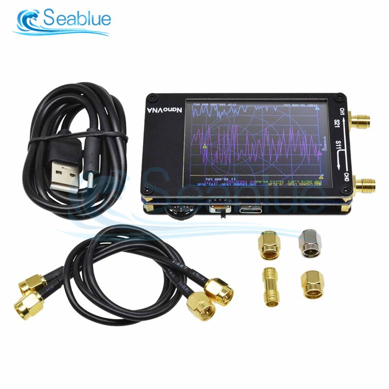 NanoVNA – analyseur de réseau vectoriel numérique,... – Grandado