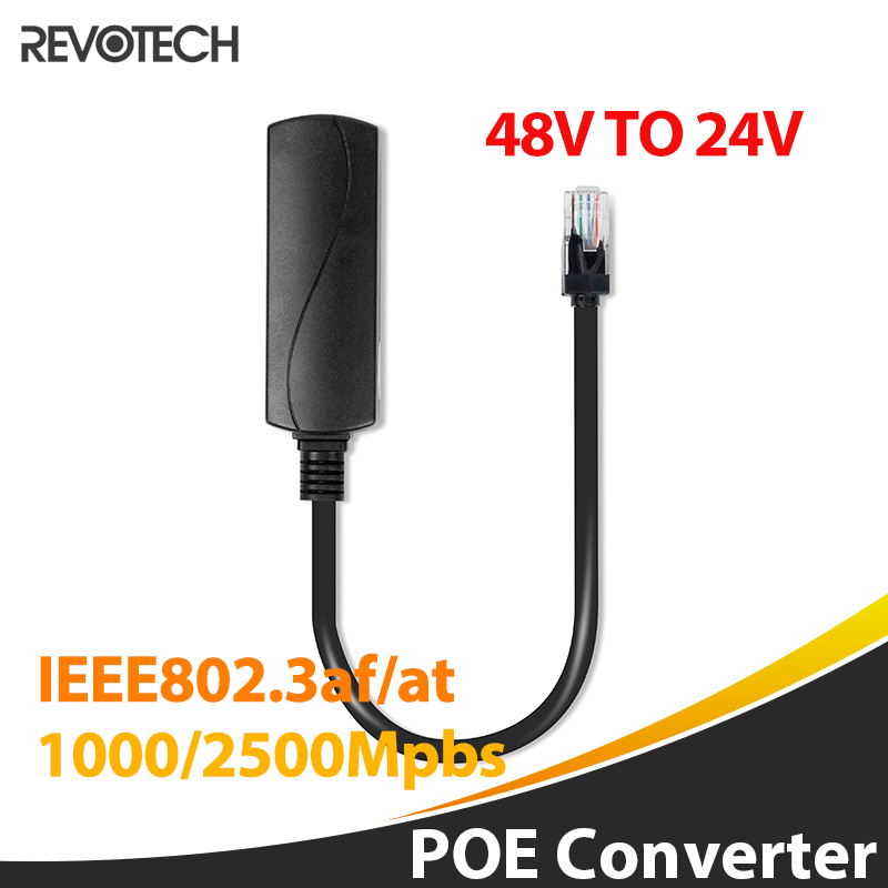 2.5G PoE 48V to 24V PoE Converter, RJ45 Port Outpu... – Grandado