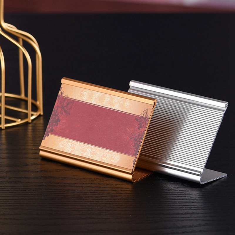 Aluminum Alloy Seat Card Hotel Seat Card Holder Ho... – Grandado