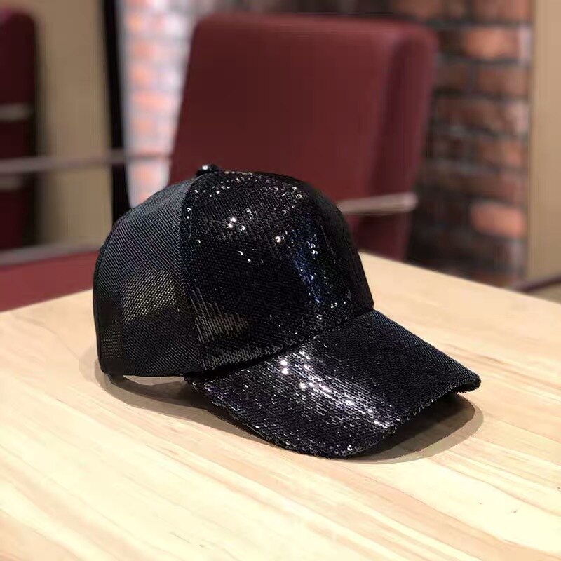 Women'S Rhinestone Hats Diamond Sun Cap Swag Casqu... – Grandado