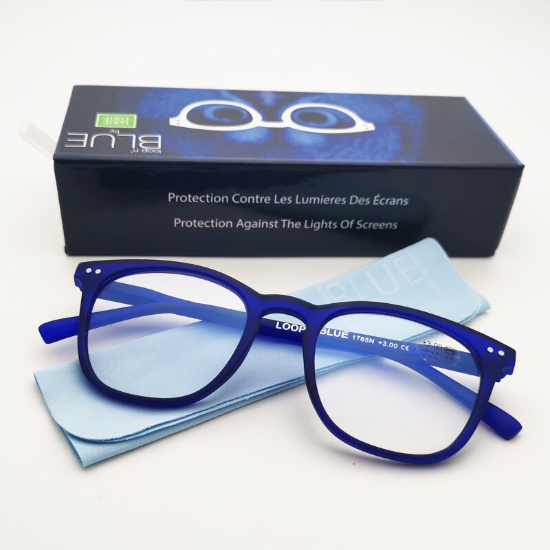 LOOP'N BLUE Precision reading glasses Retro Style ... – Grandado