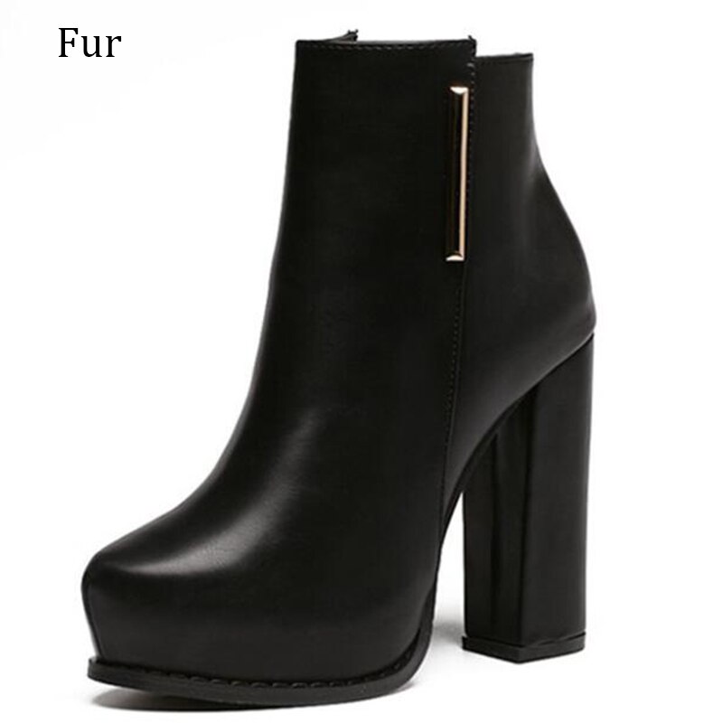 Coviyar botas plataforma femininas, botas da moda ... – Vicedeal