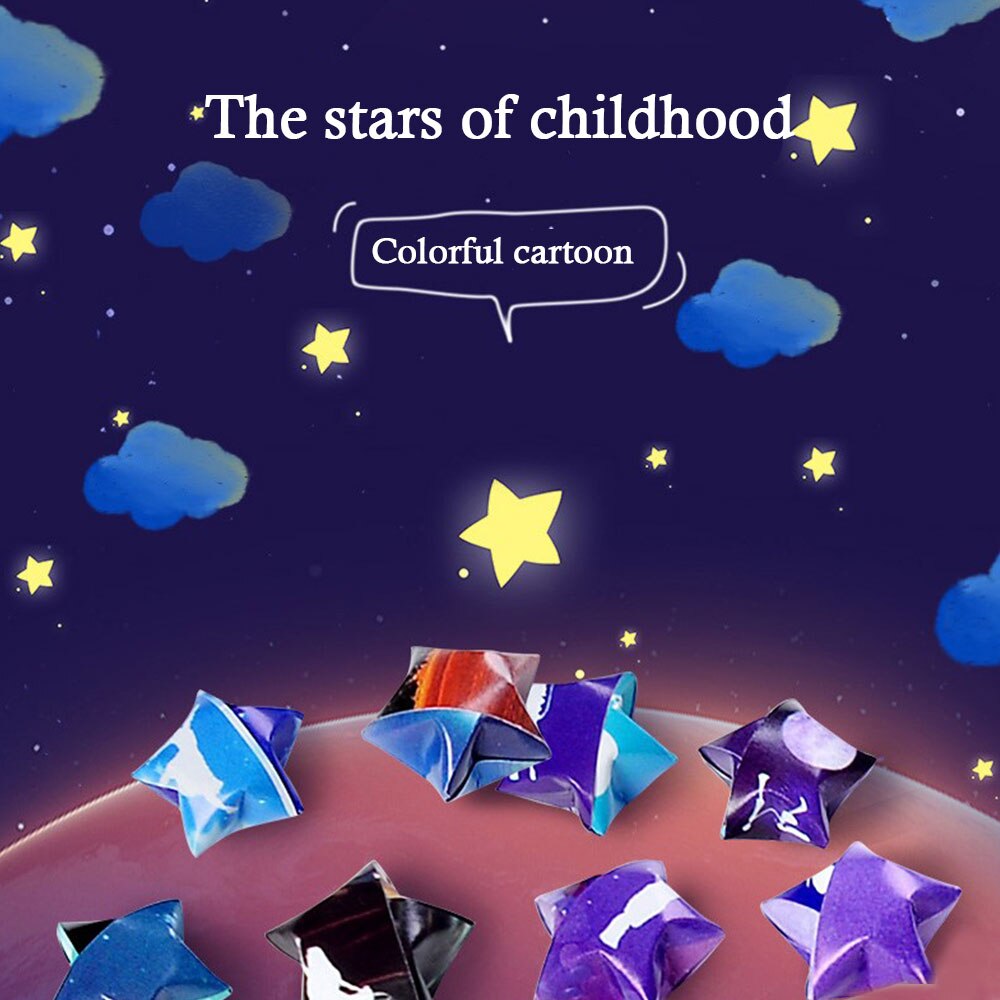 540Pcs Colorful Star Strip Origami Set Paper Craft... – Vicedeal