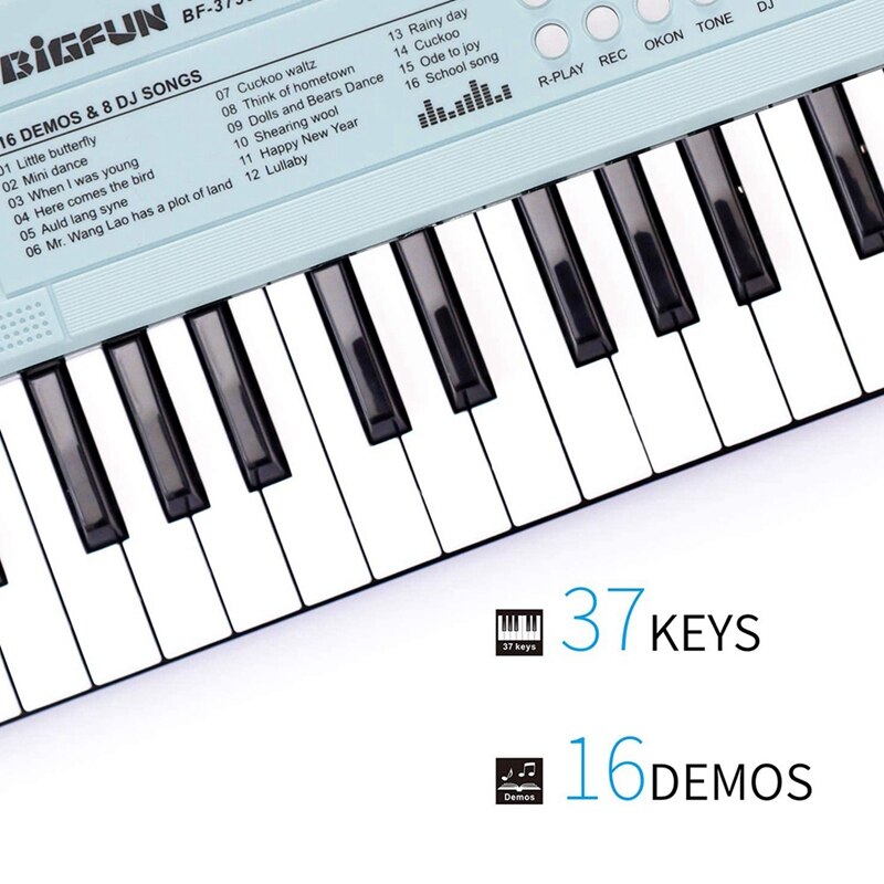 Bigfun Kids Keyboard Piano, 37 Keys for Musical In... – Grandado