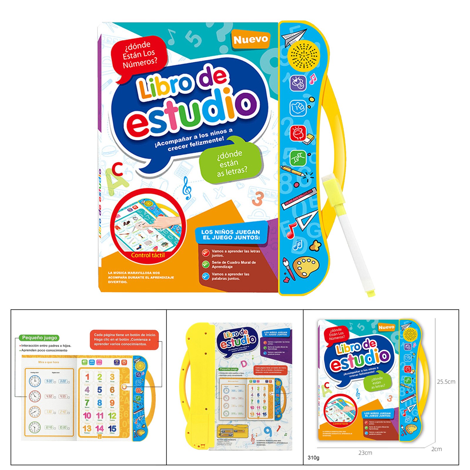 Kids Spanish English Letter Number Children Early ... – Vicedeal