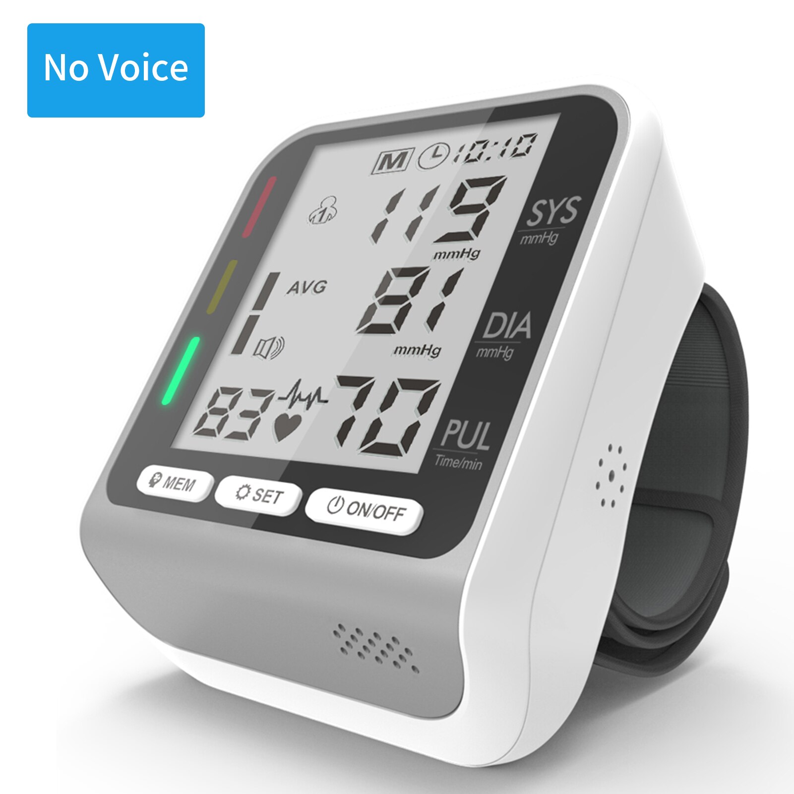 Blood Pressure Monitor Wrist Automatic Digital BP ... – Grandado