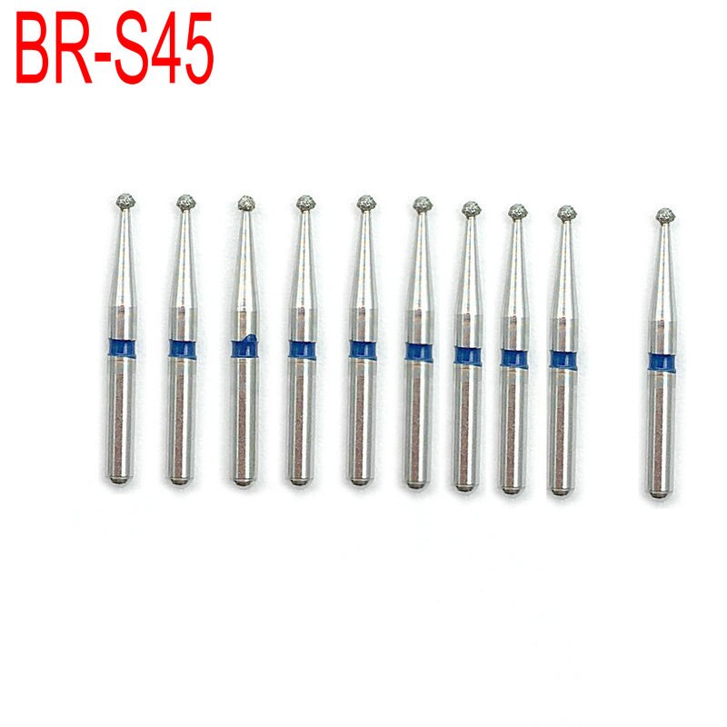 10 Pcs Dental Diamond Burs Boor Fg Polijsten Smoot... – Vicedeal