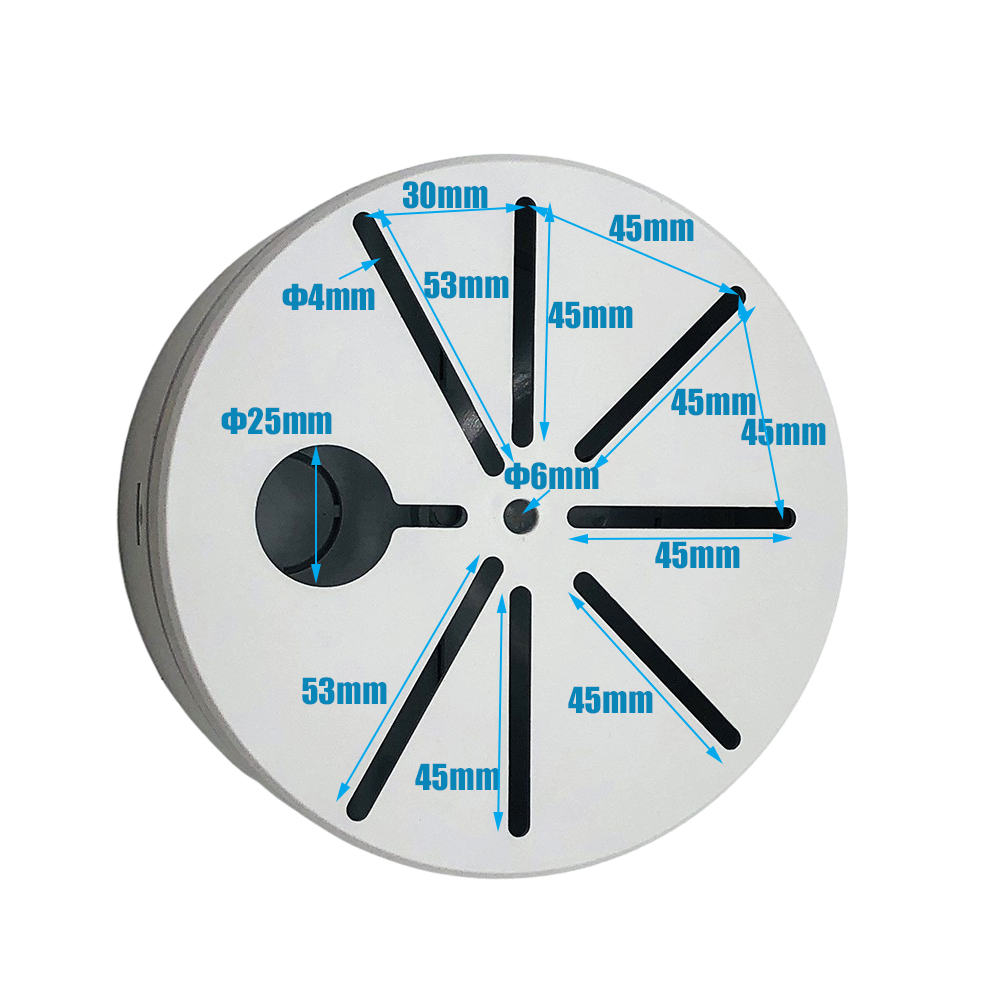 ABS Plastic Box Dome Surveillance CCTV Camera Brac... – Grandado