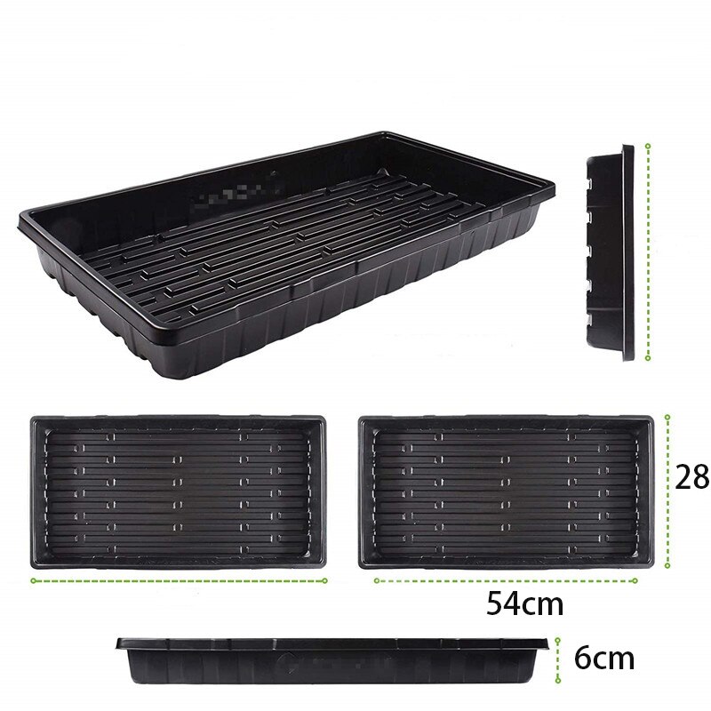 5PCS Nursery Pots Sprouting Tray Bean Sprout Plant... – Grandado