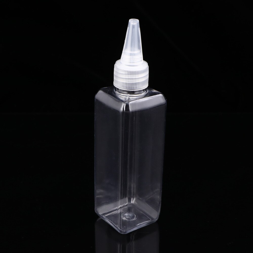 15pcs 100ml Square Hair Dye Bottles Clear Hair Col... – Grandado