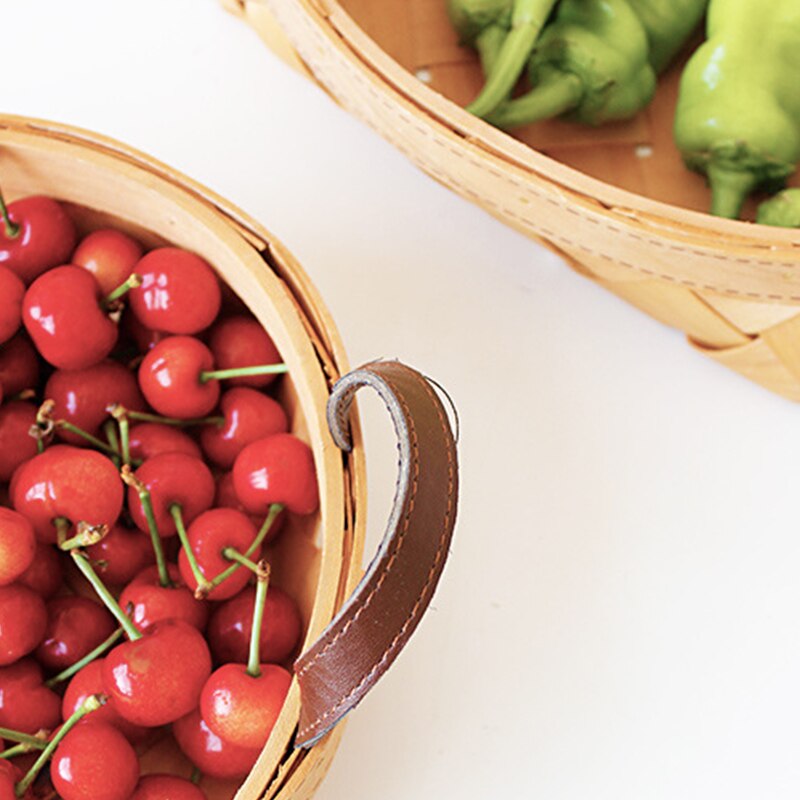 Japanese Style Wood Storage Tray Woven Picnic Bask... – Vicedeal