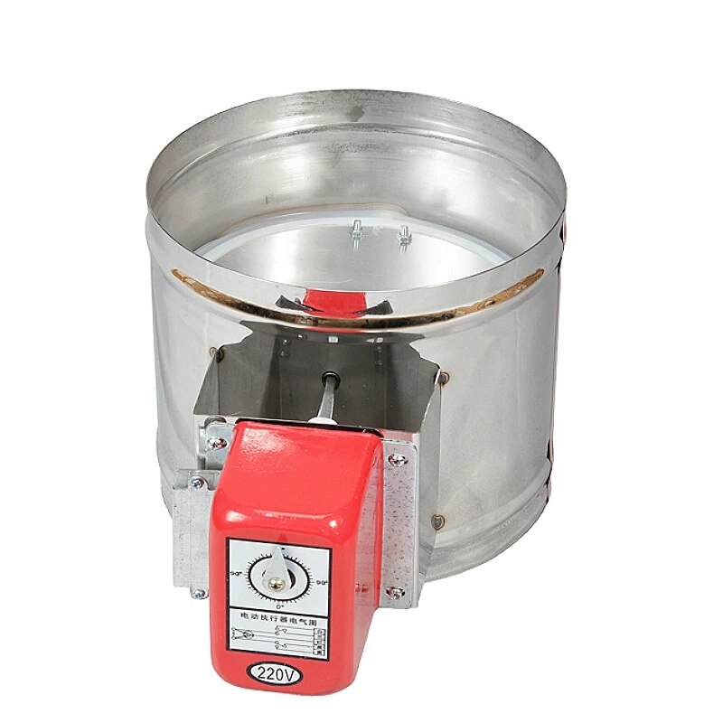 125mm HVAC stainless steel air damper valve high t... – Grandado