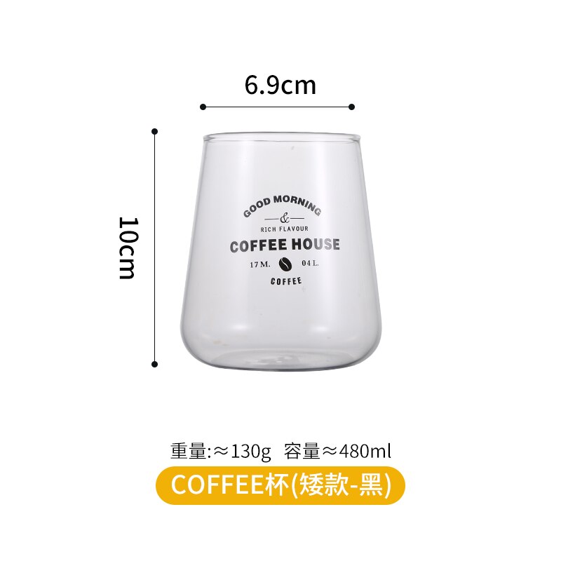 Juice Glass Cup Set Cute Soda Resistant Glass Cup ... – Grandado