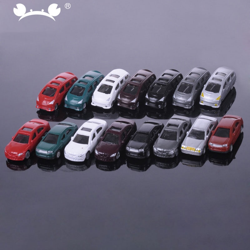 30pcs/lot mixed 1:150 N scale model car railroad m... – Grandado