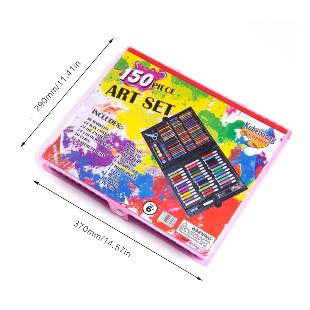 150Pcs Color Pencil Child Drawing Set Painting Set Colored Pencils For ...