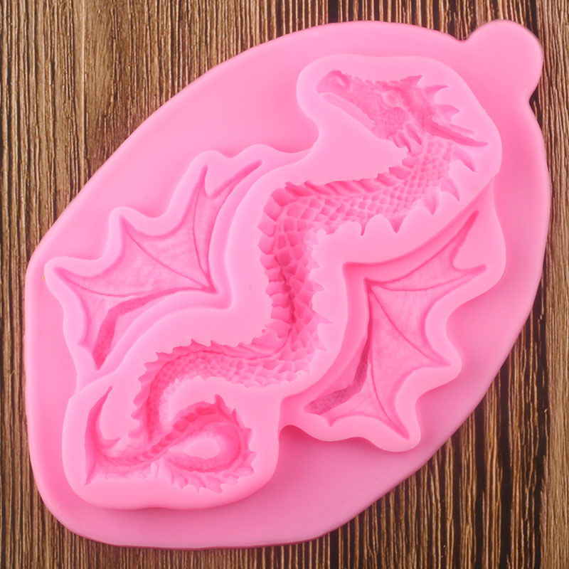 3D Dragon Silicone Molds DIY Baby Birthday Fondant... – Grandado