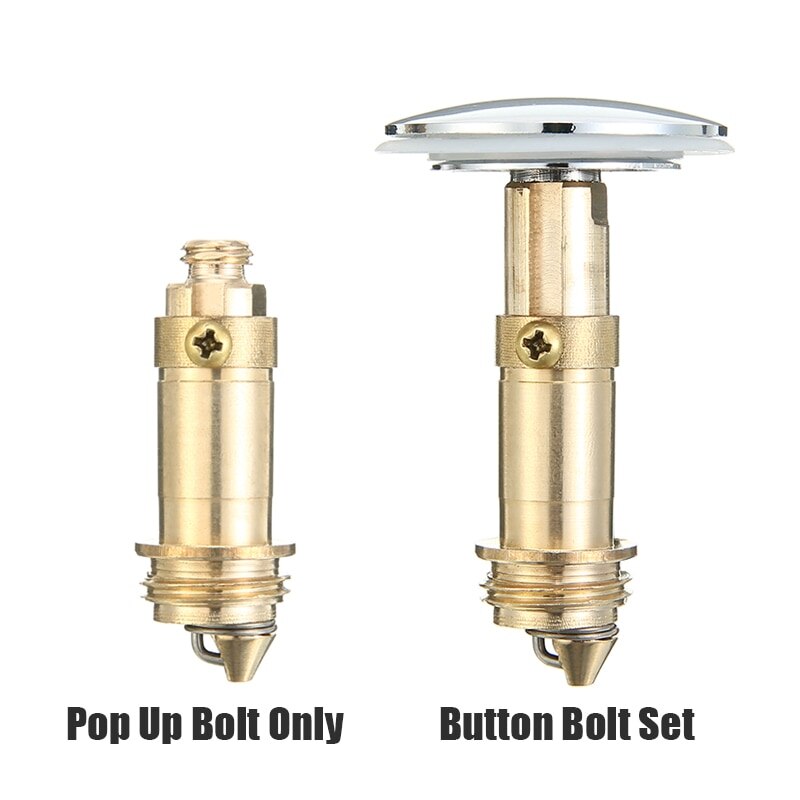 Brass Click Clack Basin Waste Bath Sink Push Butto... – Vicedeal