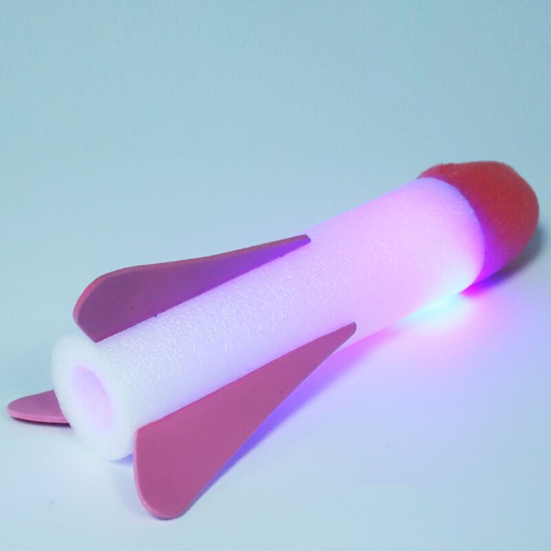 Kids Toy Stomp Rocket LED Light Air Powered Outdoo... – Grandado