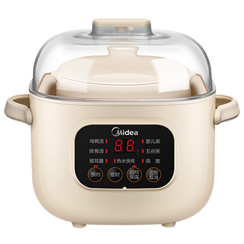 220v 0.8l Ceramic Electric Slow Cooker Household M... – Grandado
