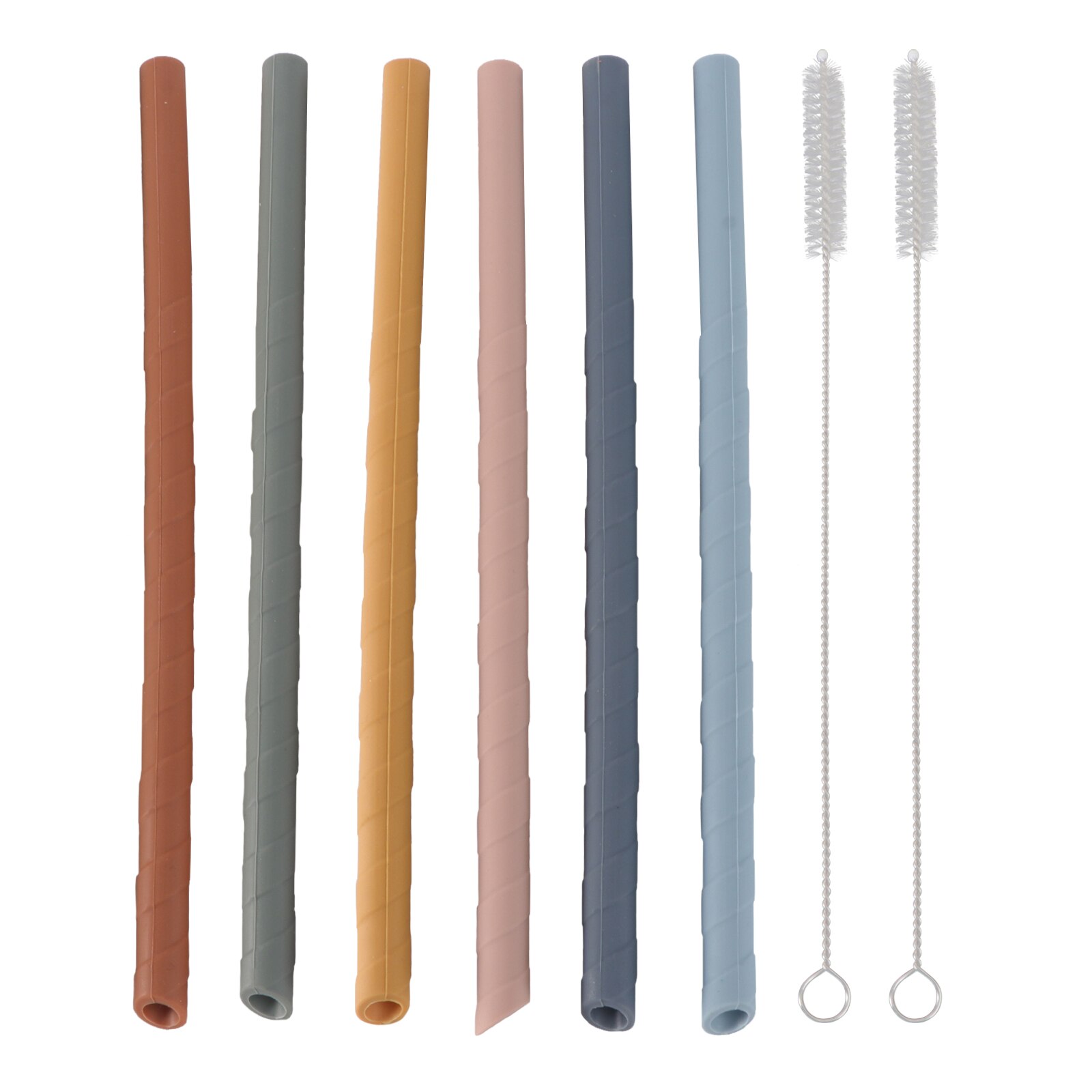 1 Set Spiraal Rietjes Siliconen Rietjes Drank Acce... – Vicedeal