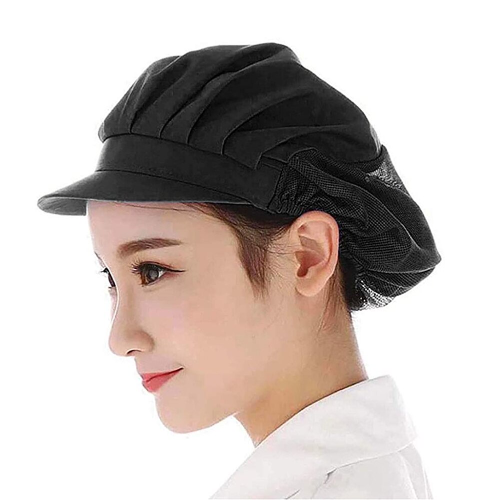 Elastic Mesh Visors Caps Cafe Bar Kitchen Restaura... – Grandado