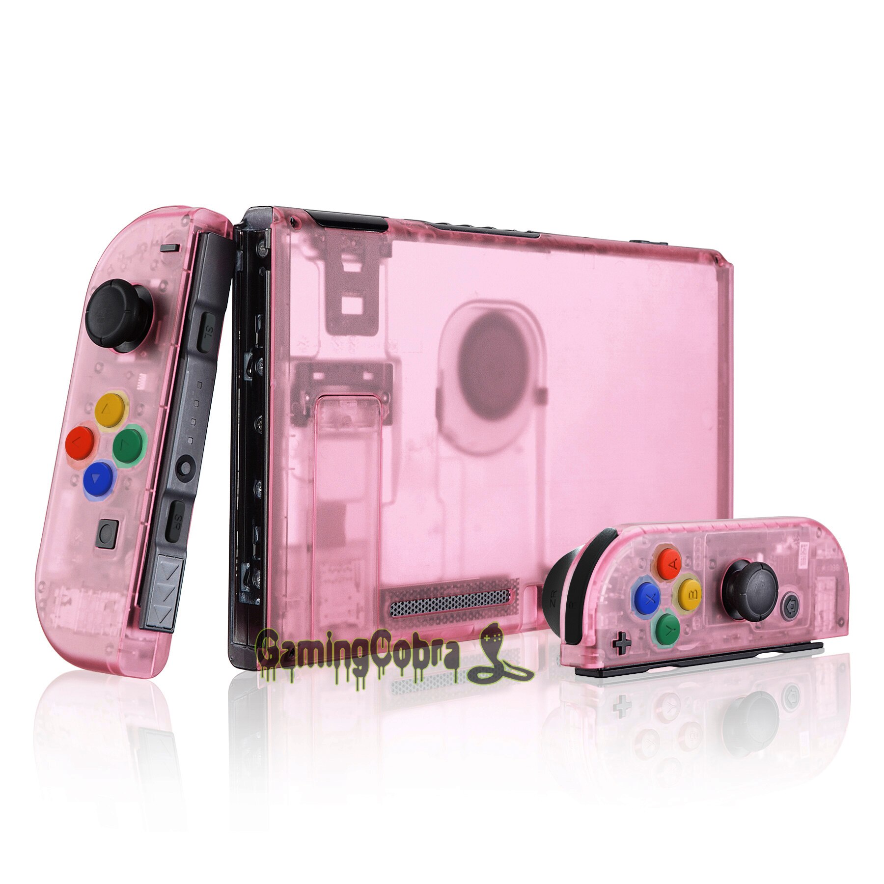 Cherry Pink Console Back Plate W/ Controller Housi... – Vicedeal