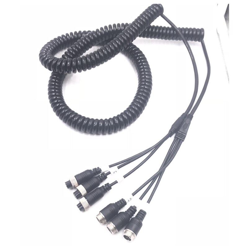 Vehicle aviation connector extension cables spring... – Grandado