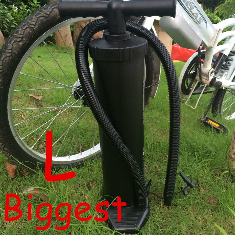 L size biggest air hand pump for inflatable bed sw... – Grandado