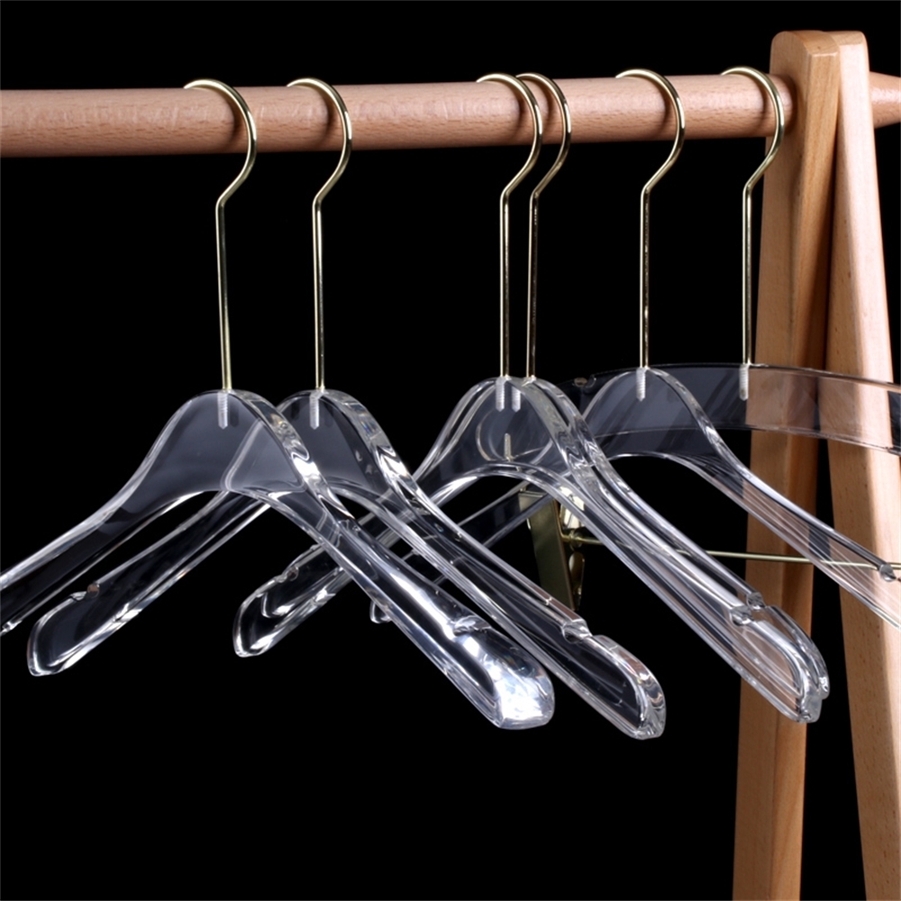 Acrylic Transparent Hanger Clothing Display Rack S... – Grandado