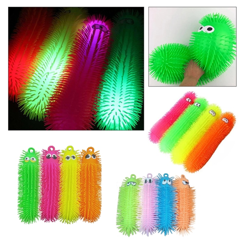 Kids Interactive Puzzle Toy Pinch Play Caterpillar... – Grandado